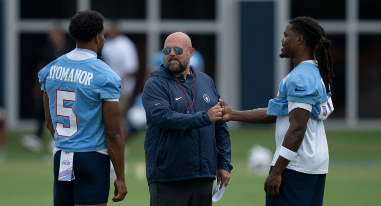 New Titans WR battle unlocked on full display with Carnell Tate, Calvin ...