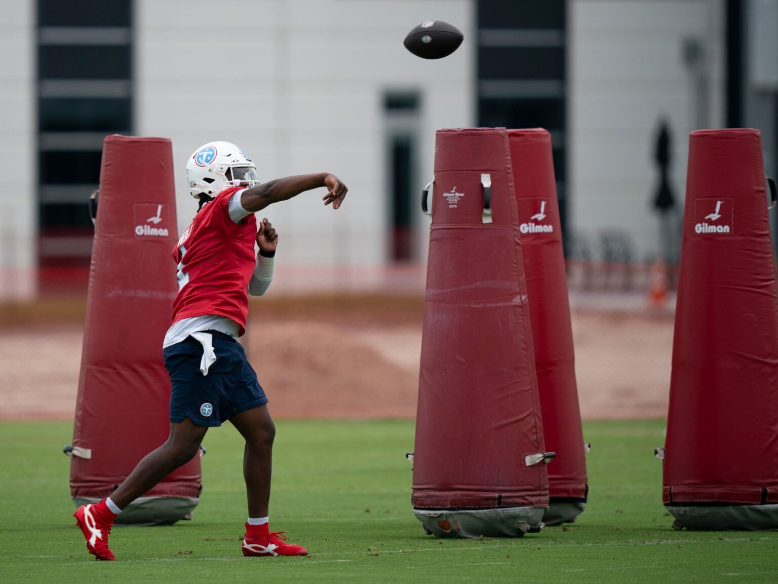 Titans OTAs Notebook: Carnell Tate does it again, Cam Ward struggles ...