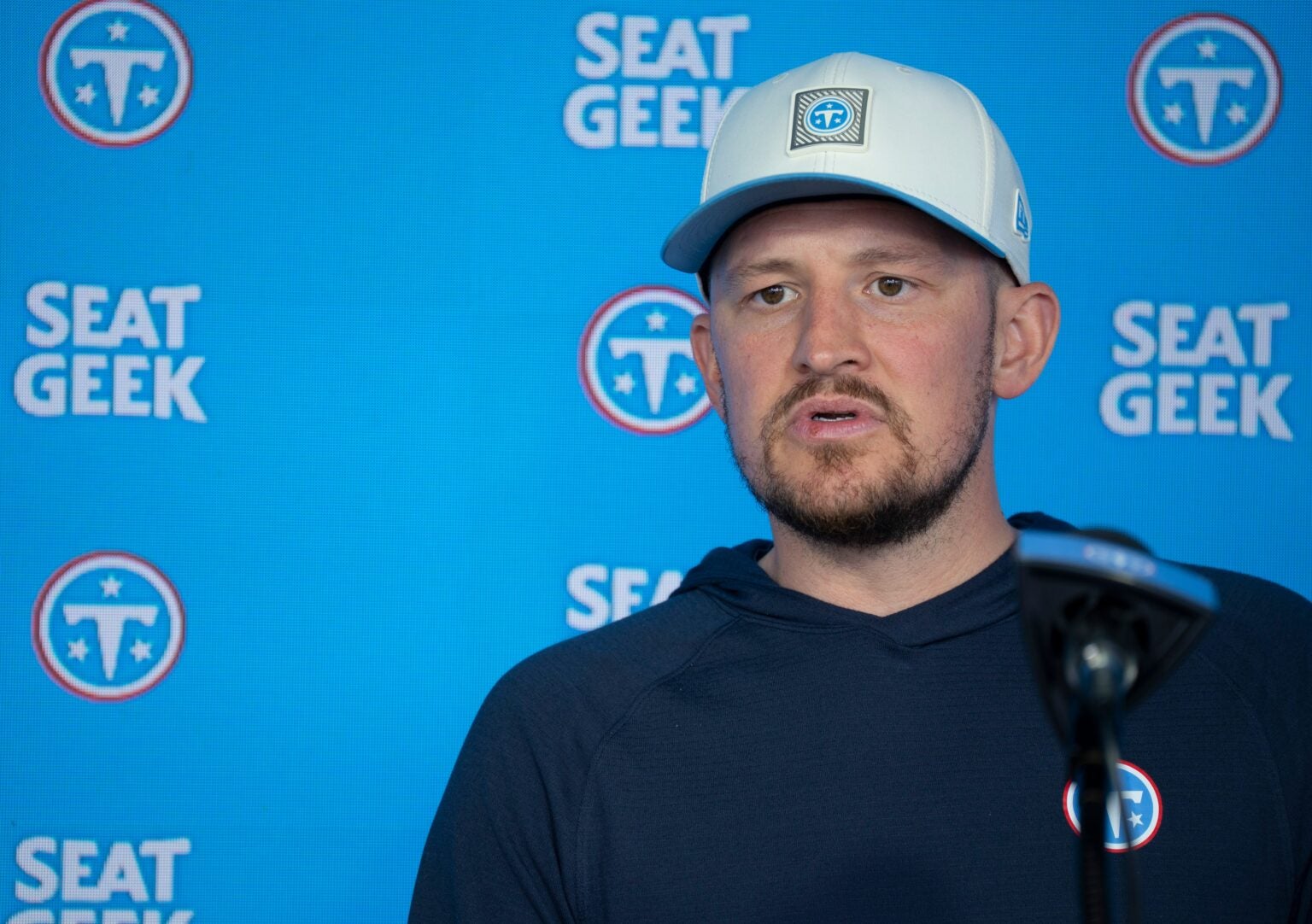 Tennessee Titans QB coach Shane Tierney flips the script on how Cam ...